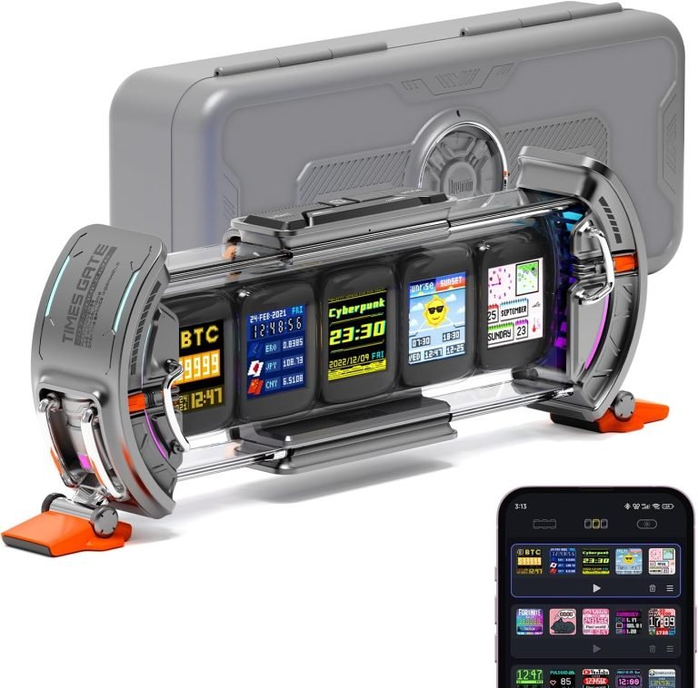 Revamp Your Space: Review of the Divoom Times Gate Cyberpunk Digital ...